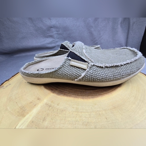 Gecko man | Shoes | Gecko Man Walk Hero Slippers Canvas Slip On Clog ...